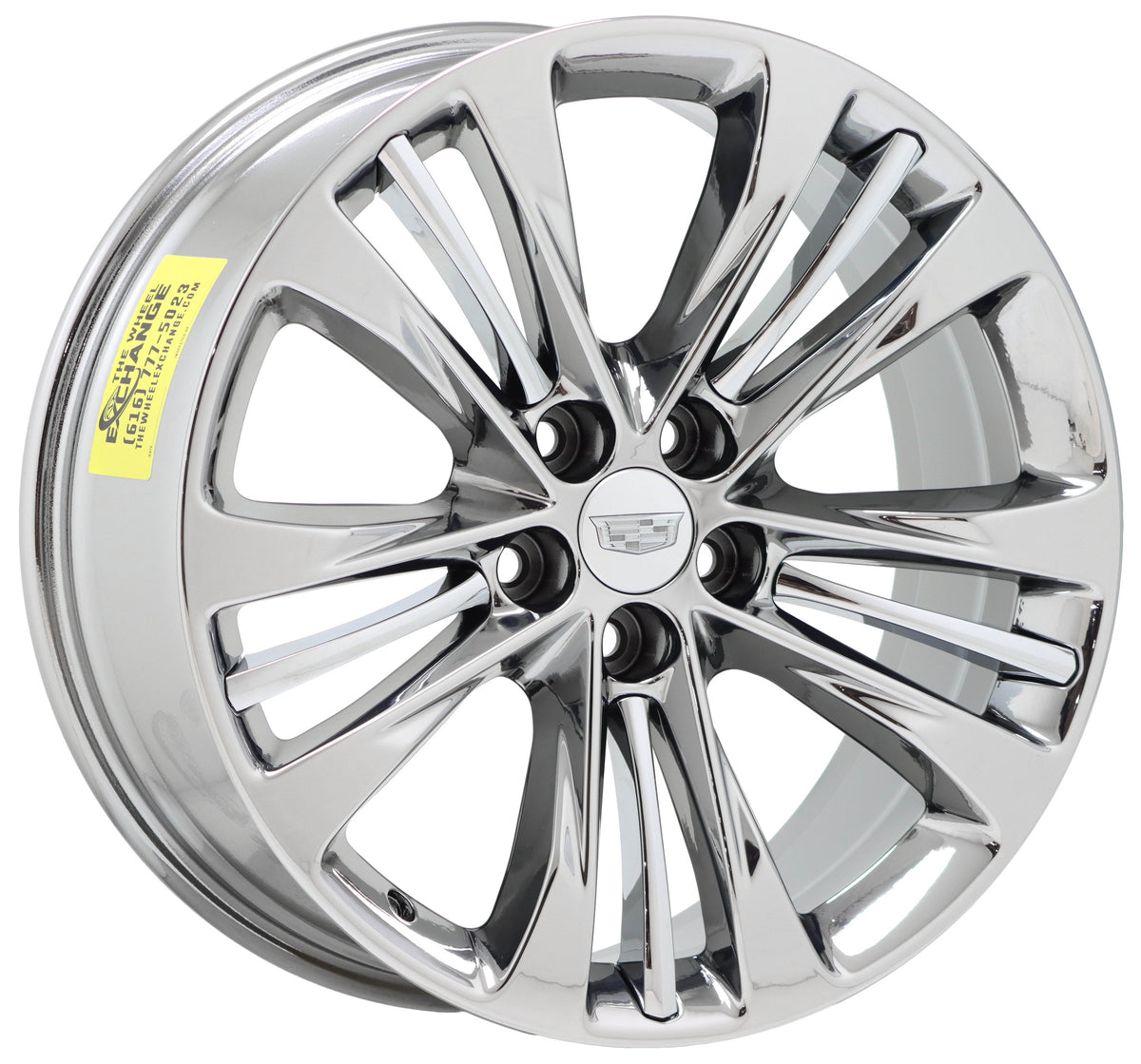 20" Cadillac CT6 Bright Chrome wheels rims Factory OEM GM set 4764 EXC – The Wheel Exchange