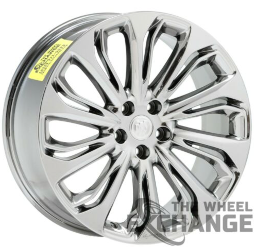 Buick Premium Factory OEM Wheels Rims Stock Replacement Chrome Black ...