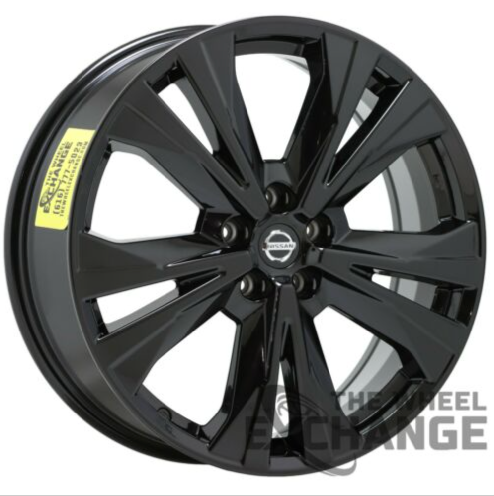 Nissan Premium Factory OEM Wheels Rims Stock Replacement Chrome Black ...