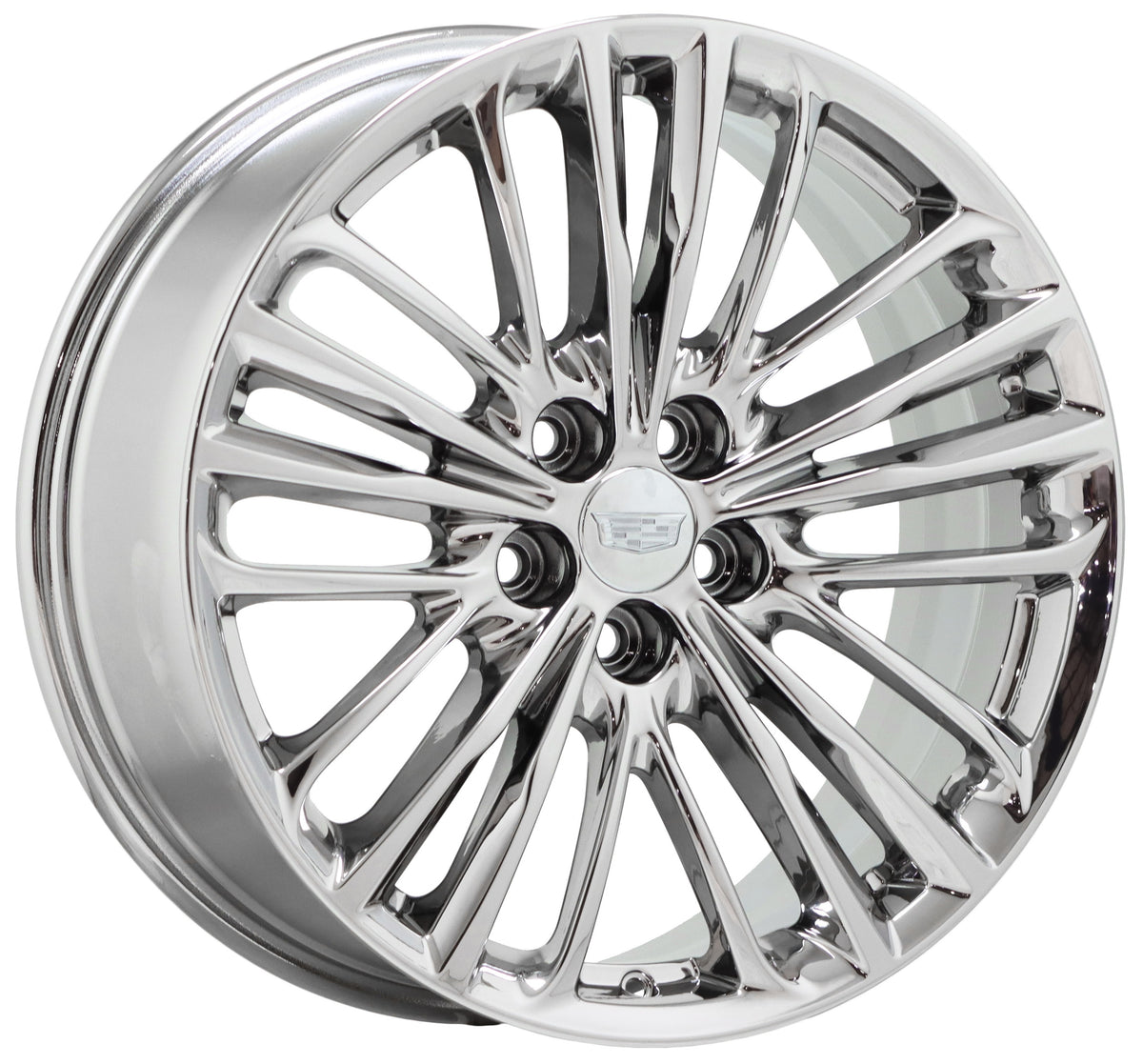 20" Cadillac CT6-V PVD Chrome wheels rims Factory OEM set 4829 EXCHANG ...