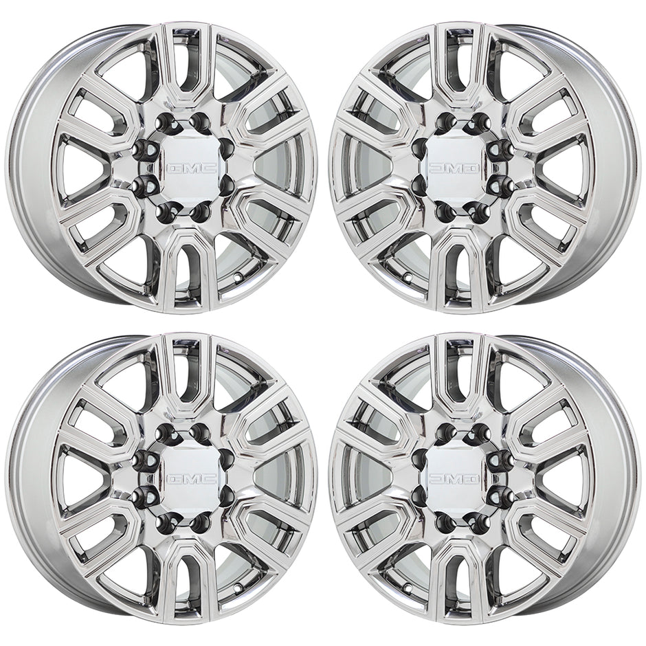GMC Premium Factory OEM Wheels Rims Stock Replacement Chrome Black ...
