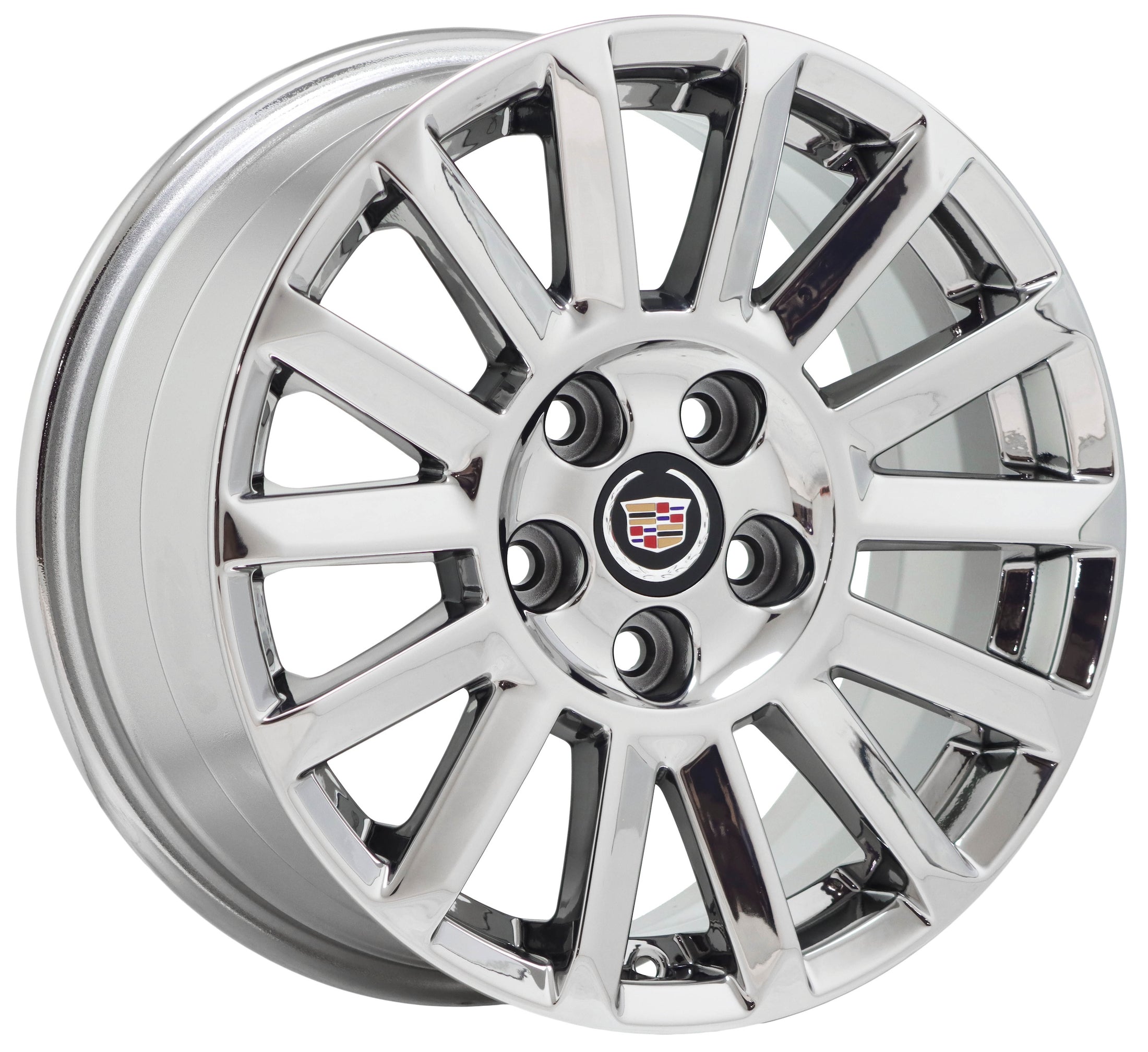 17" Cadillac CTS Sedan Bright Chrome wheels rims Factory OEM GM set 4 ...