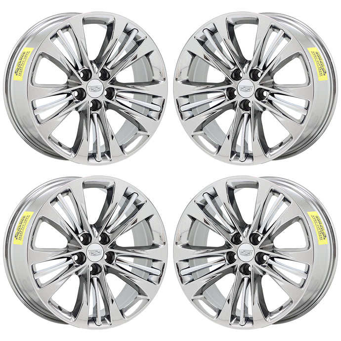 Cadillac Premium Factory OEM Wheels Rims Stock Replacement Chrome Black ...