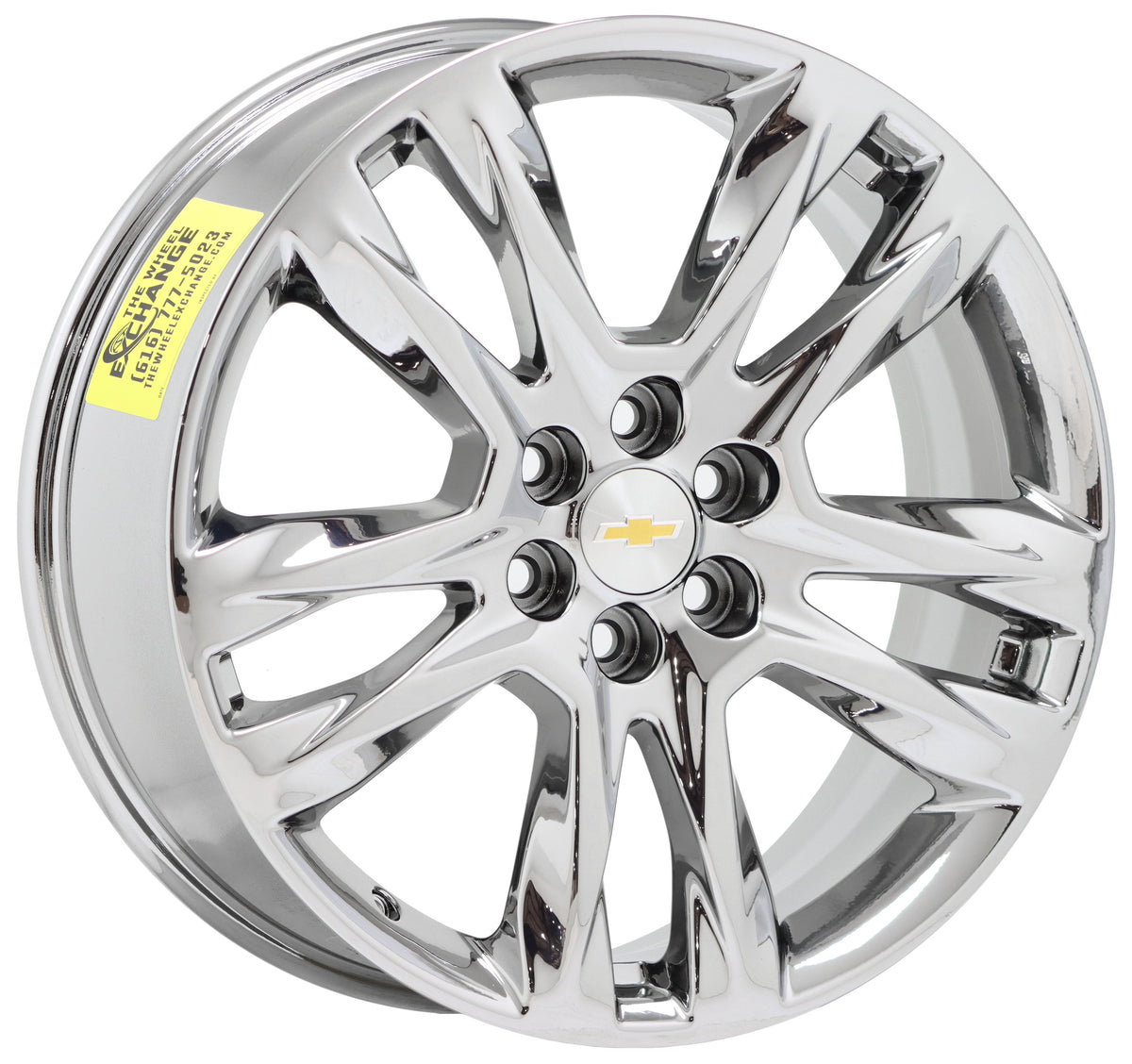 20" Chevrolet Traverse Blazer PVD Chrome wheels rims OEM set 5847 EXCH ...