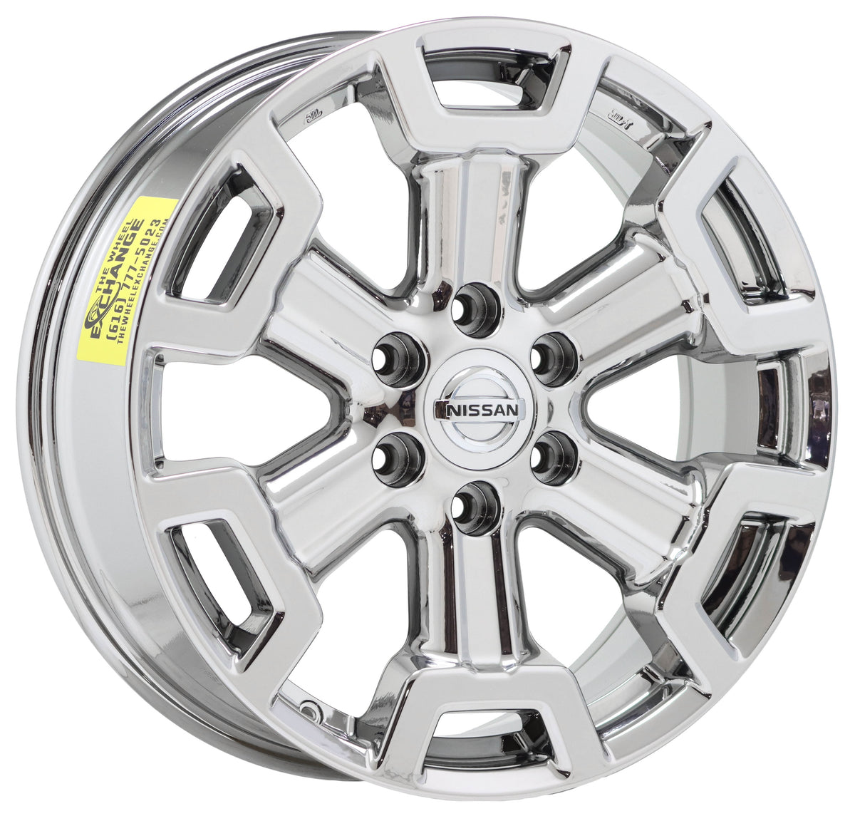 20" Nissan Titan XD Truck FACTORY Chrome wheels rims Factory OEM set 4 ...