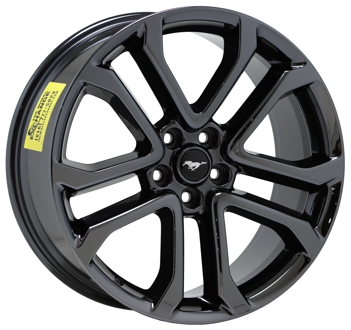 20" Ford Mustang GT Black Chrome wheels rims Factory OEM set 10167 EXC ...