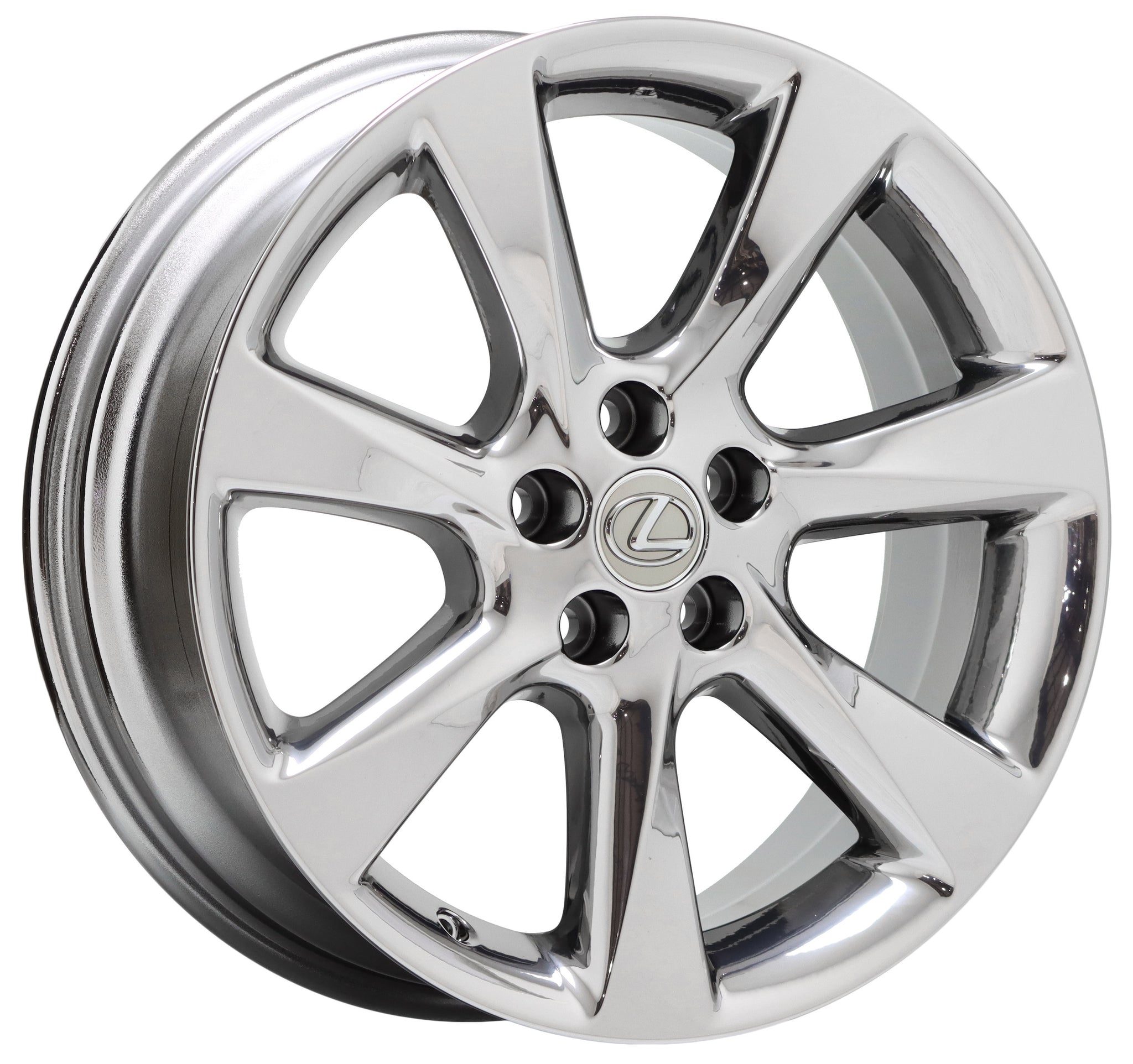 19" Lexus RX350 RX450H PVD Chrome wheels rims Factory OEM set 74252 ...