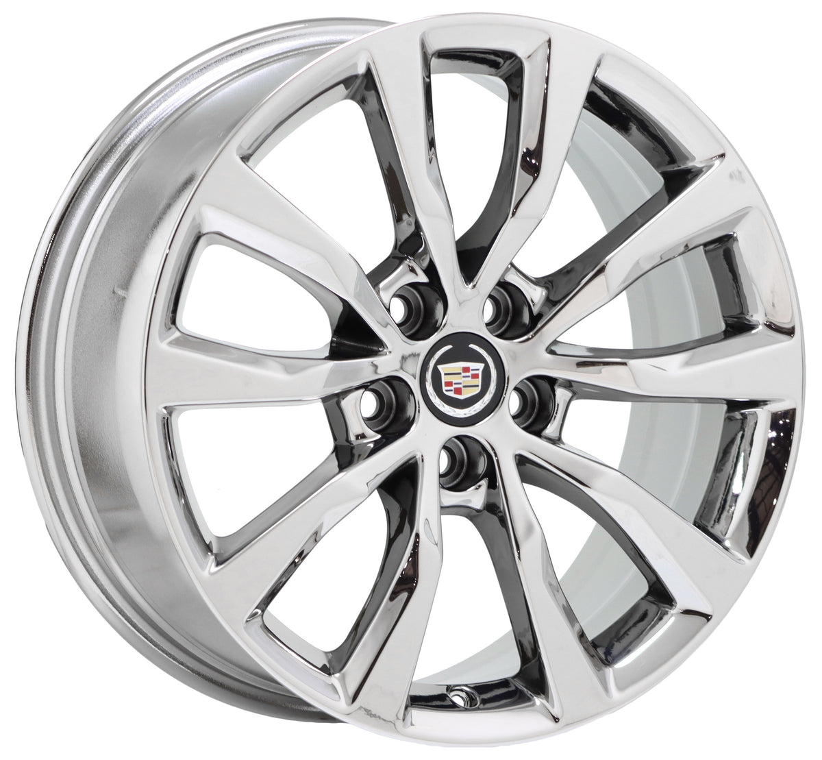 19" Cadillac XTS Sedan Bright Chrome wheels rims Factory OEM set 4729 ...