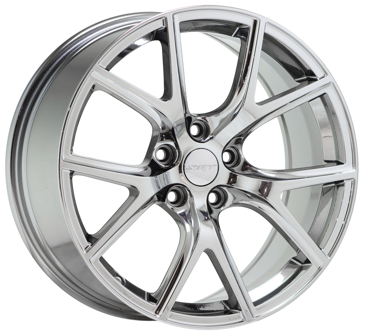 20" Jeep Grand Cherokee SRT PVD Chrome wheels rims Factory OEM 9173 EX ...