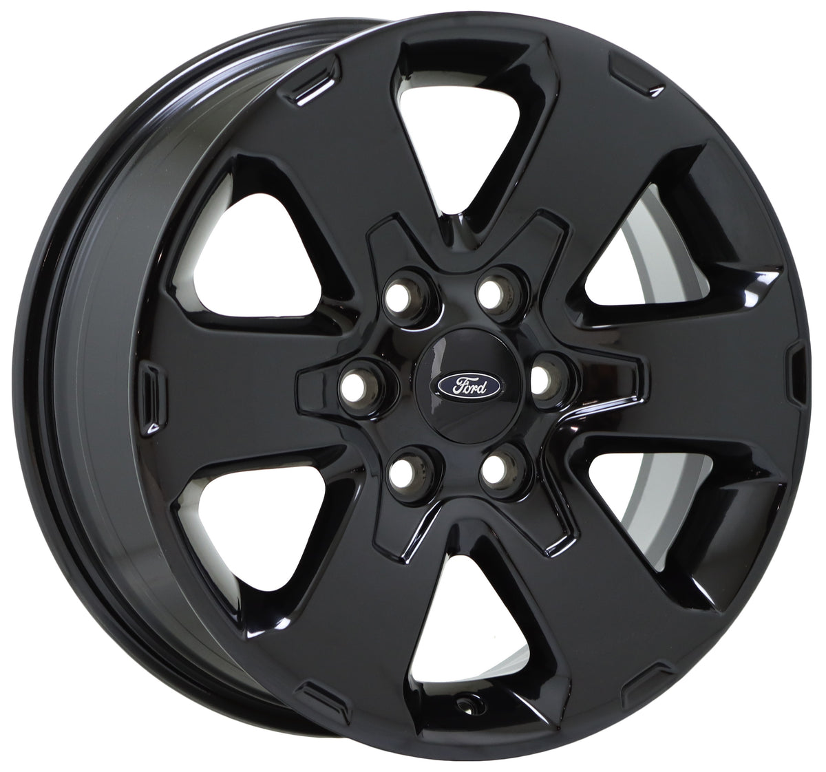 18" Ford F150 FX4 Truck Gloss Black wheels rims Factory OEM set 4 3832 ...