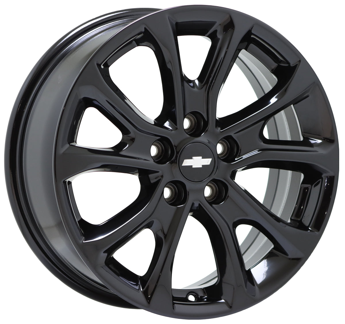 17" Chevrolet Equinox Gloss Black wheels rims Factory OEM set 5829 EXC ...