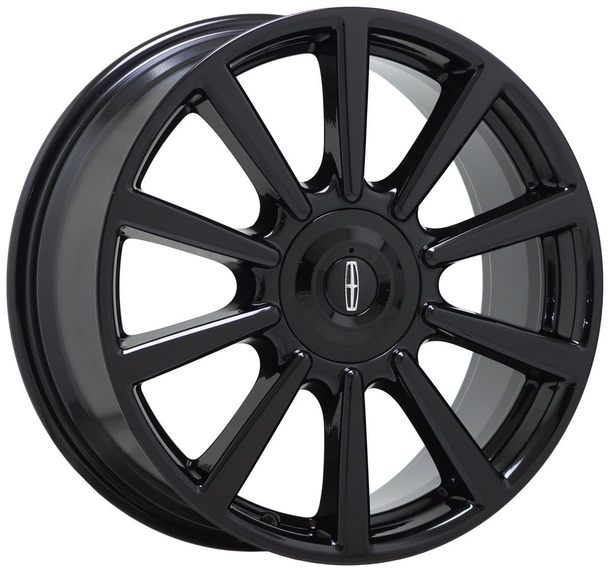 19" Lincoln Continental black wheels rims Factory OEM set 4 10089 – The ...