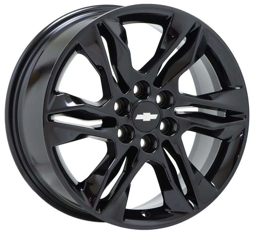 18" Chevrolet Blazer Gloss Black wheels rims Factory OEM set 5934 EXCH ...
