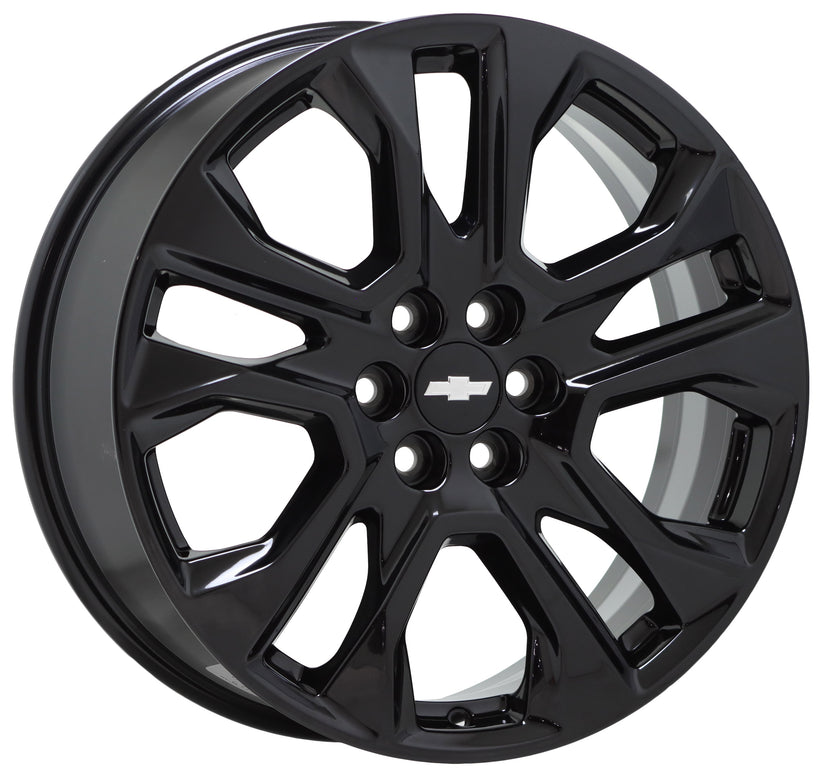 20" Chevrolet Traverse Gloss Black wheels rims Factory OEM 2018-2021 s ...