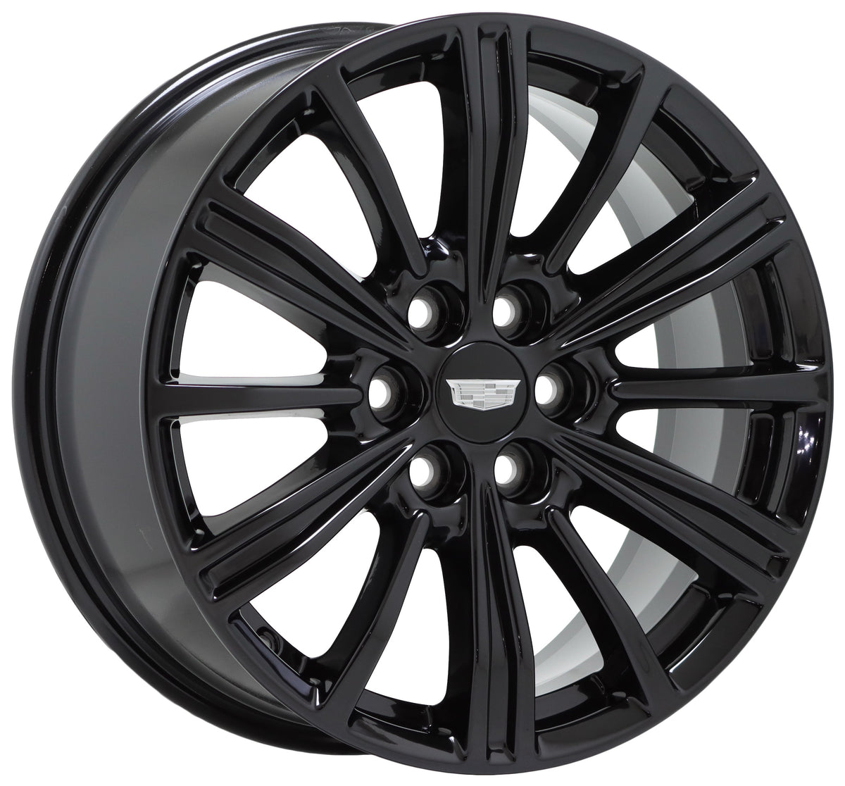 18" Cadillac XT5 Black wheels rims Factory OEM set 4798 EXCHANGE – The ...