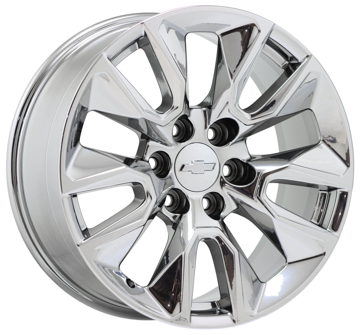 20" GM Silverado 1500 PVD chrome wheels rims Factory OEM 2019 2020 set ...