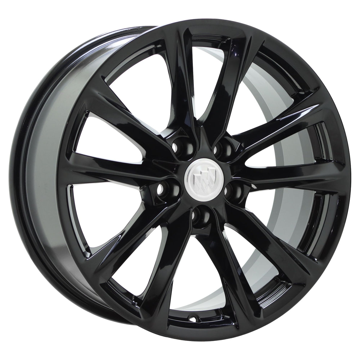18" Cadillac CT4 V-Series ATS Gloss Black Wheels Rims Factory OEM Set ...