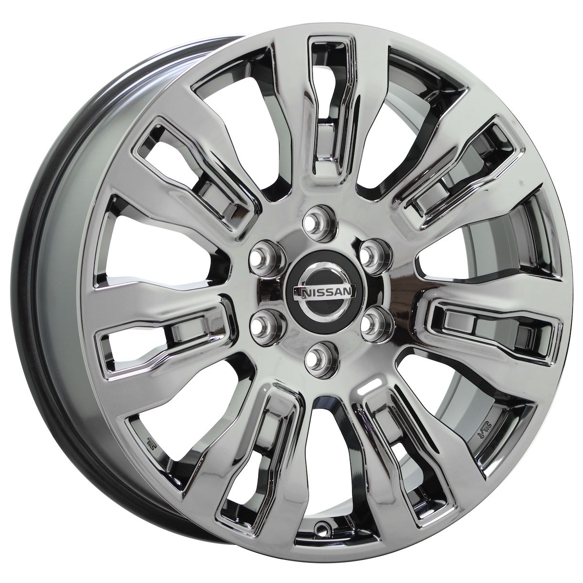 20" Nissan Titan XD Smoked Dark Chrome Wheels Rims Factory OEM 62728 ...