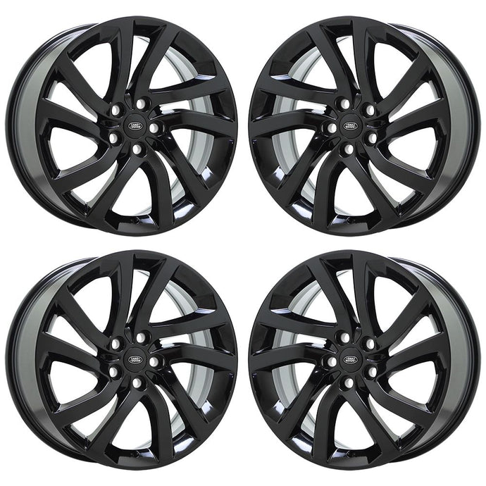 Range Rover Land Rover Factory OEM Wheels Rims Stock Replacement Black ...