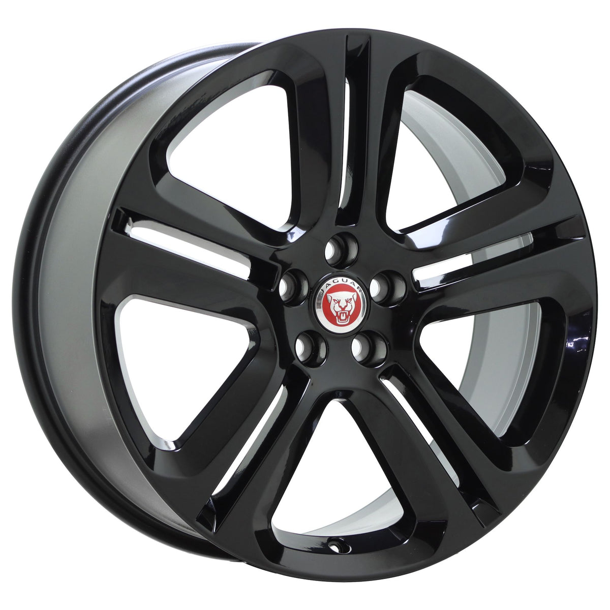 20" Jaguar F-Pace Gloss Black Wheels Rims Factory OEM Set 59976 - 2017 ...