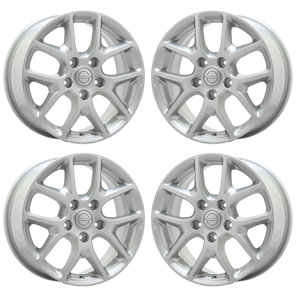 BRAND NEW - 17" Chrysler Pacifica Silver wheels rims Factory OEM set 2 ...