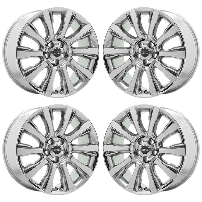 Range Rover Land Rover Factory OEM Wheels Rims Stock Replacement Black ...