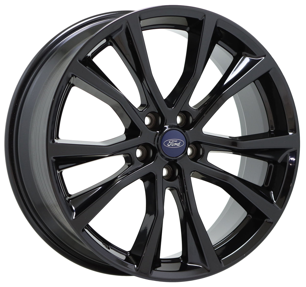 EXCHANGE 20" Ford Explorer Flex Gloss Black wheels rims Factory OEM se ...