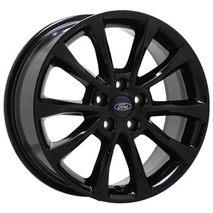 EXCHANGE 17" Ford Fusion black wheels rims Factory OEM set 4 10119 ...