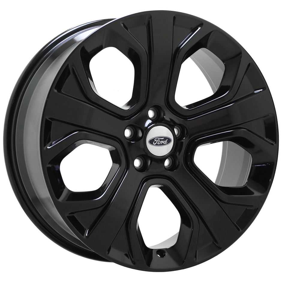 Ford Premium Factory OEM Wheels Rims Stock Replacement Chrome Black ...