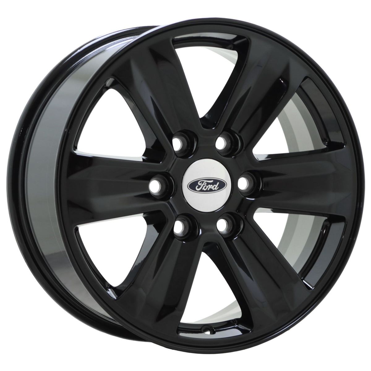 17" Ford F150 Truck Gloss Black wheels rims Factory OEM set 4 3995 ...