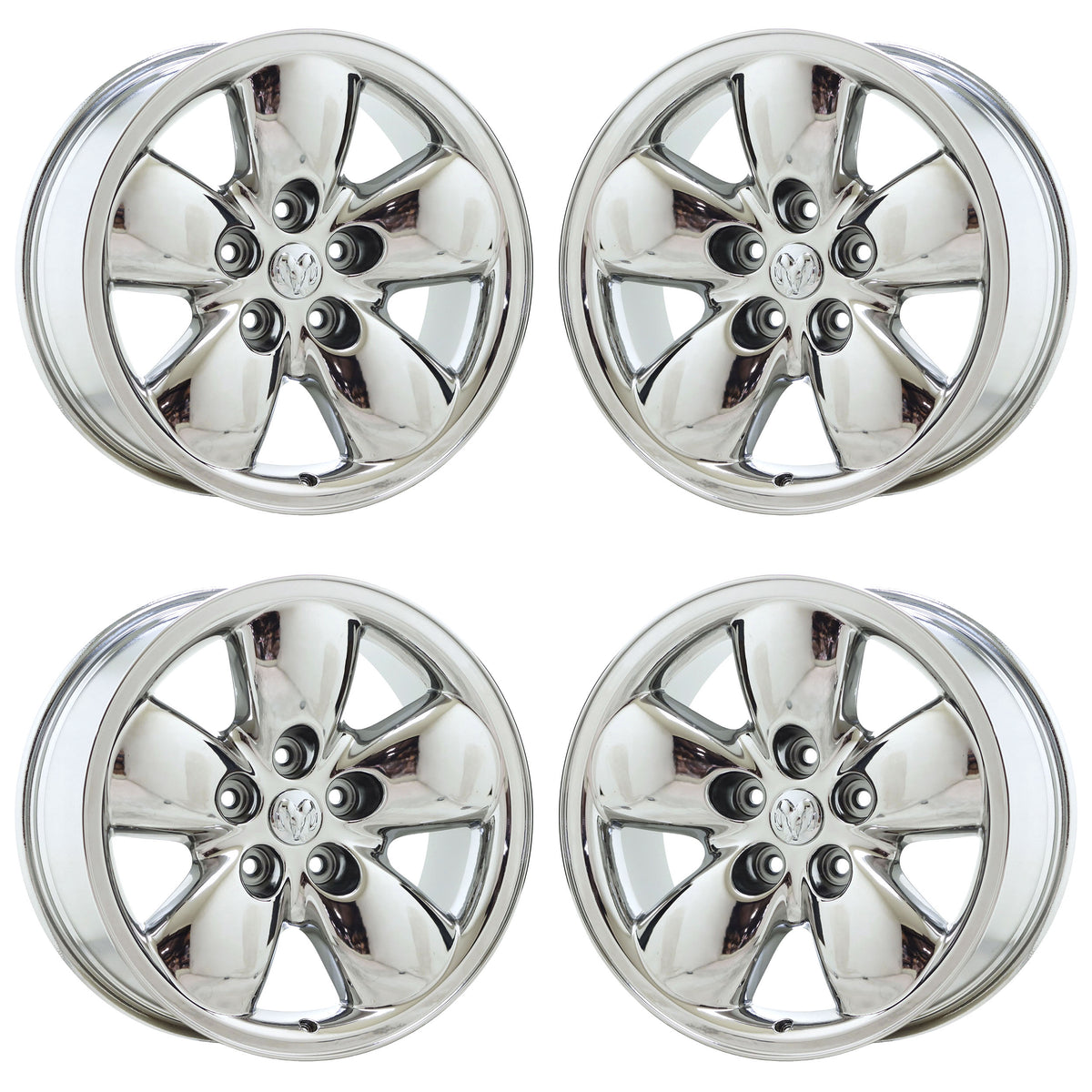 20" Dodge Ram 1500 Truck PVD Chrome wheels rims Factory OEM 2167 – The ...