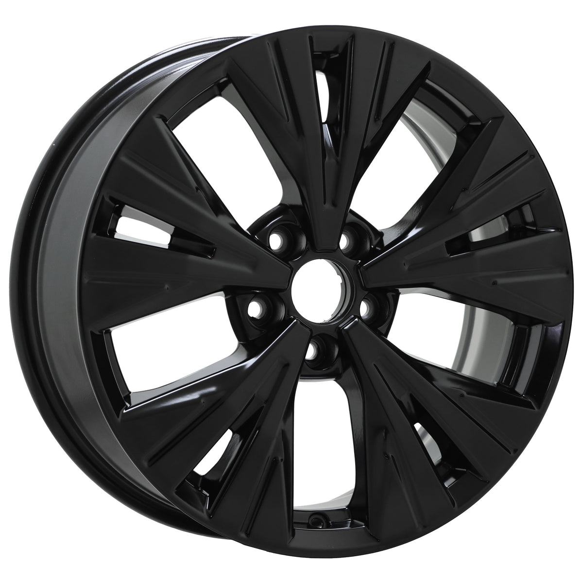 18" Nissan Rogue Gloss Black wheels rims Factory OEM set 62828 EXCHANG ...