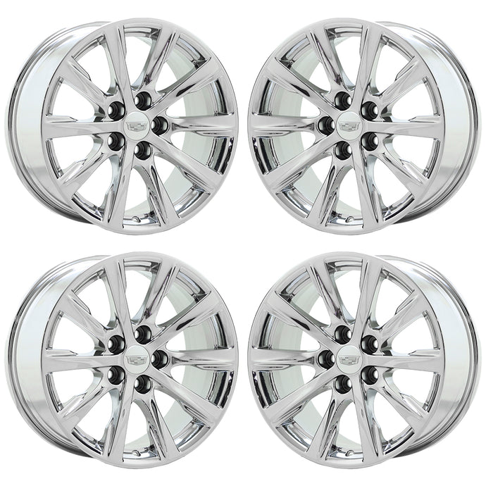 Cadillac Premium Factory OEM Wheels Rims Stock Replacement Chrome Black ...