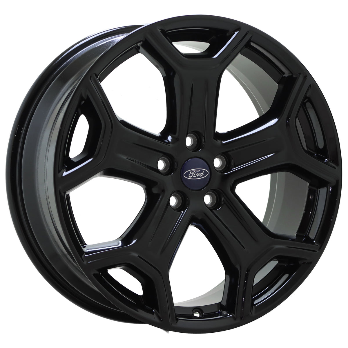 19" Ford Escape Black wheels rims Factory OEM set 4 10111 – The Wheel ...