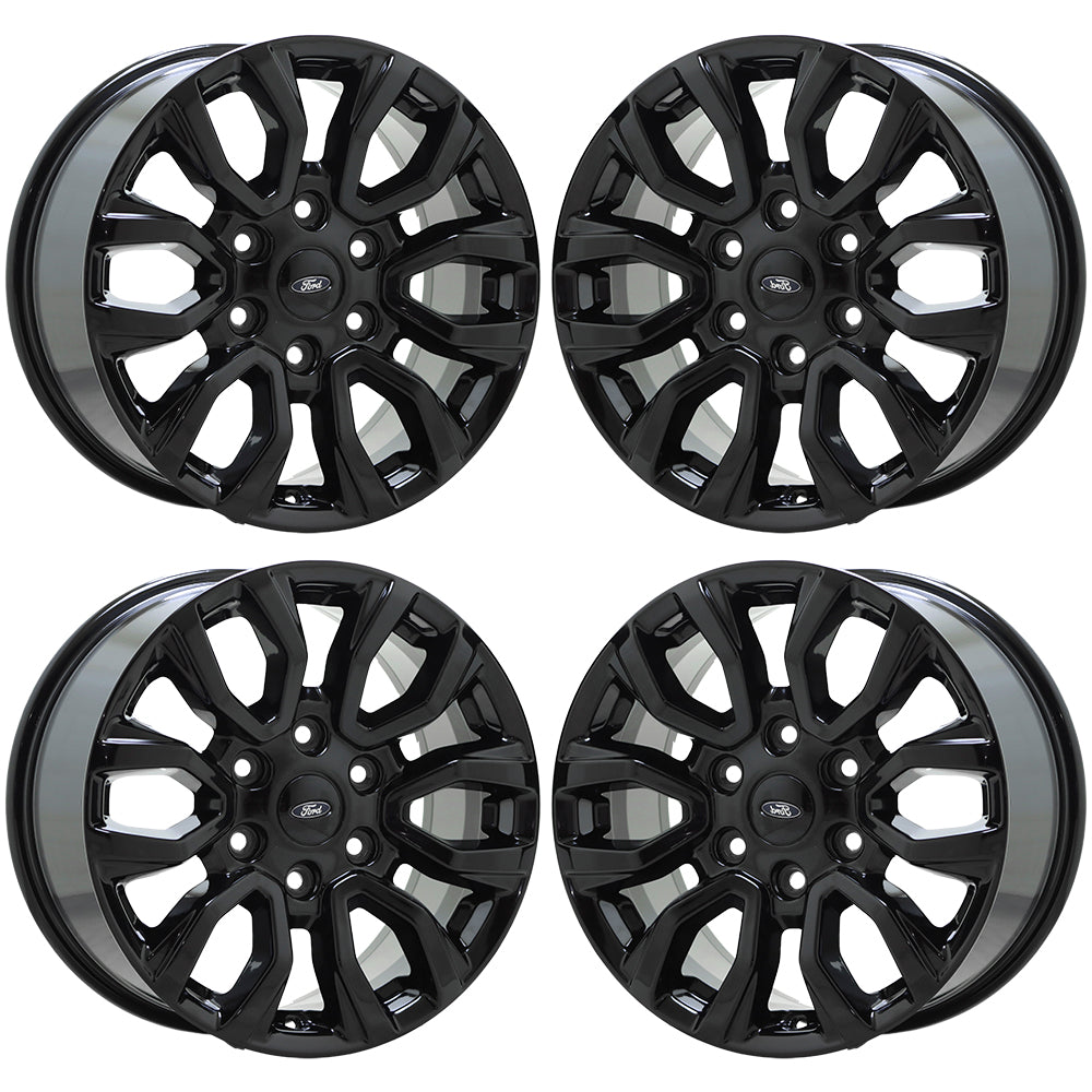 17" Ford Ranger Truck Gloss Black wheels rims Factory OEM set 4 10230 ...