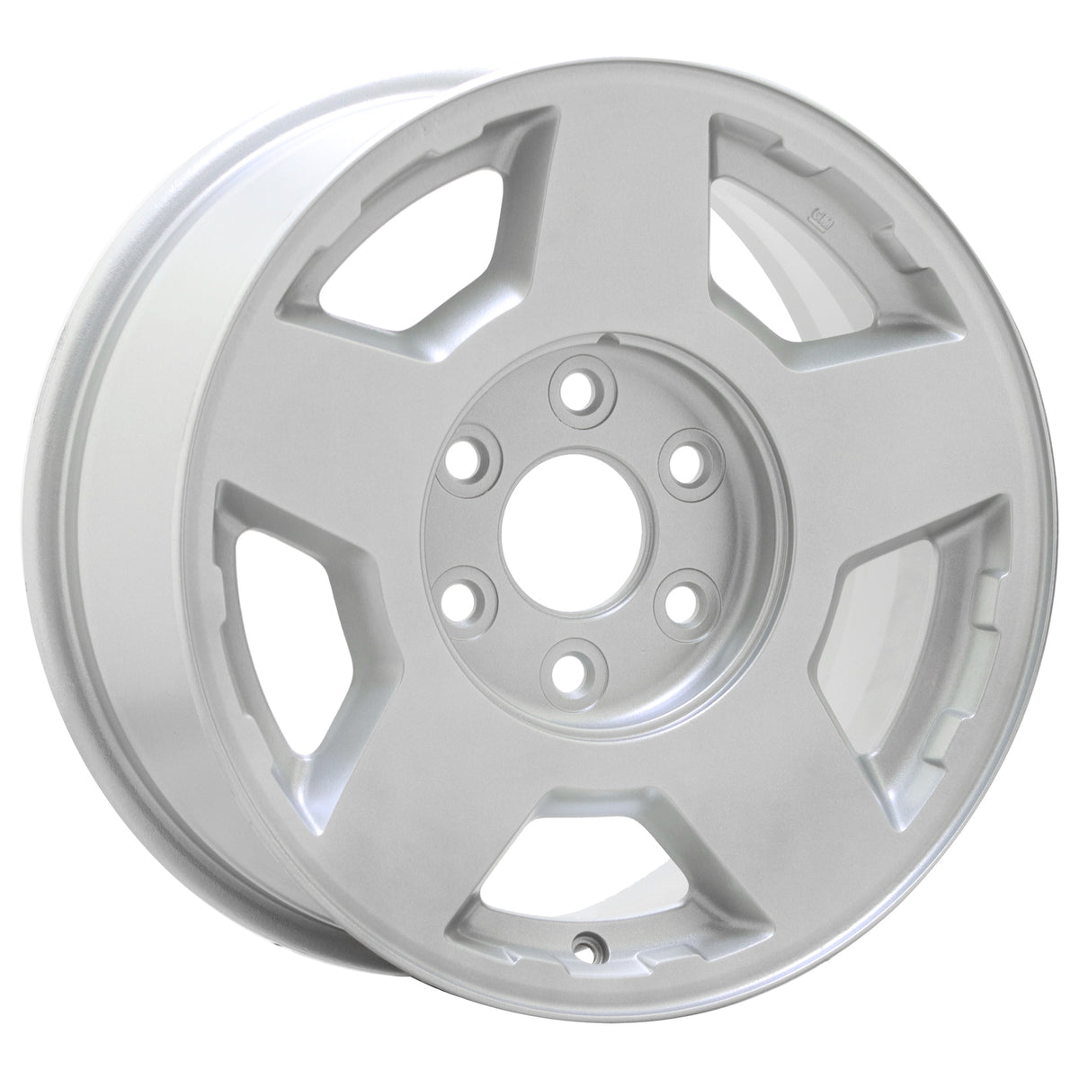 17" Chevrolet Silverado 1500 Truck Silver wheel rim Factory OEM 5196 ...