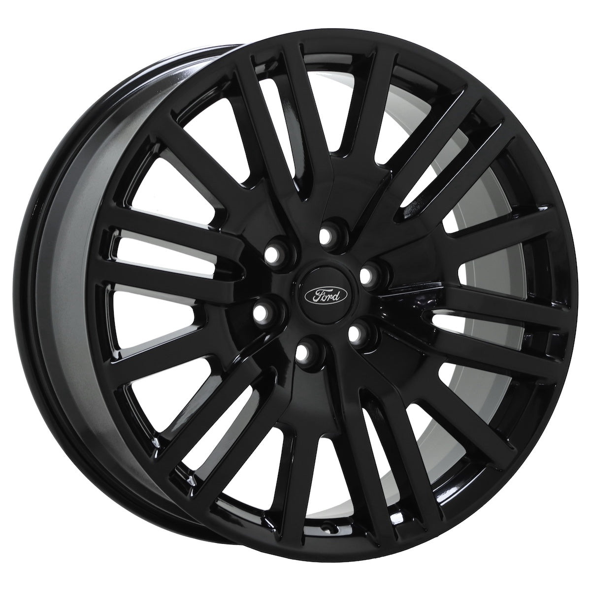 22" Ford Expedition Gloss Black wheels rims Factory OEM set 10444 EXCH ...