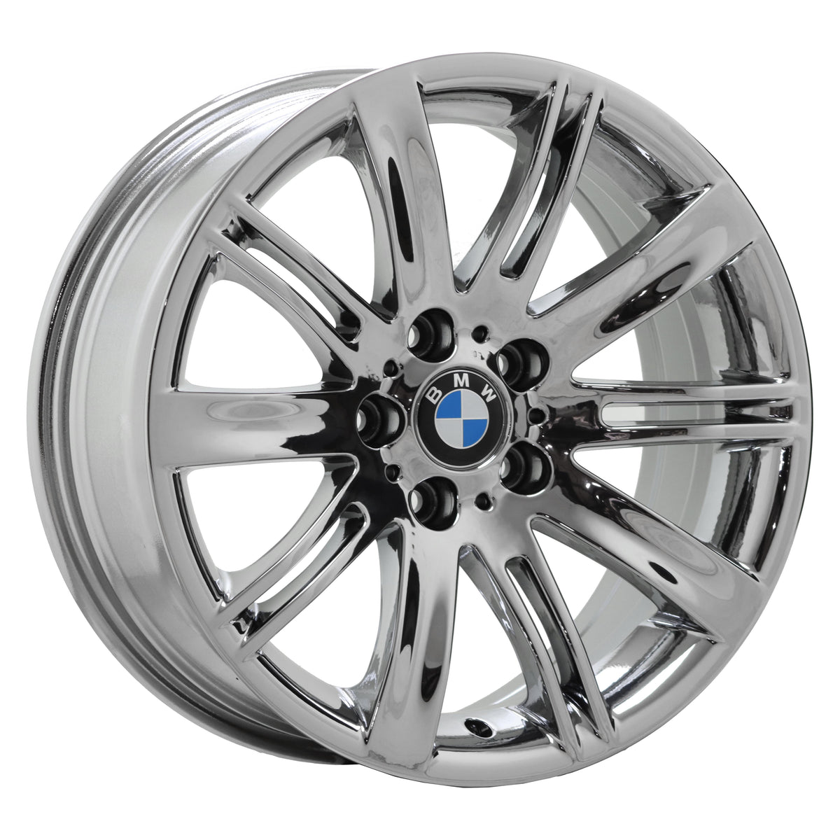 EXCHANGE 18" BMW 645i, 650i PVD Chrome Factory OEM wheels rims set 594 ...