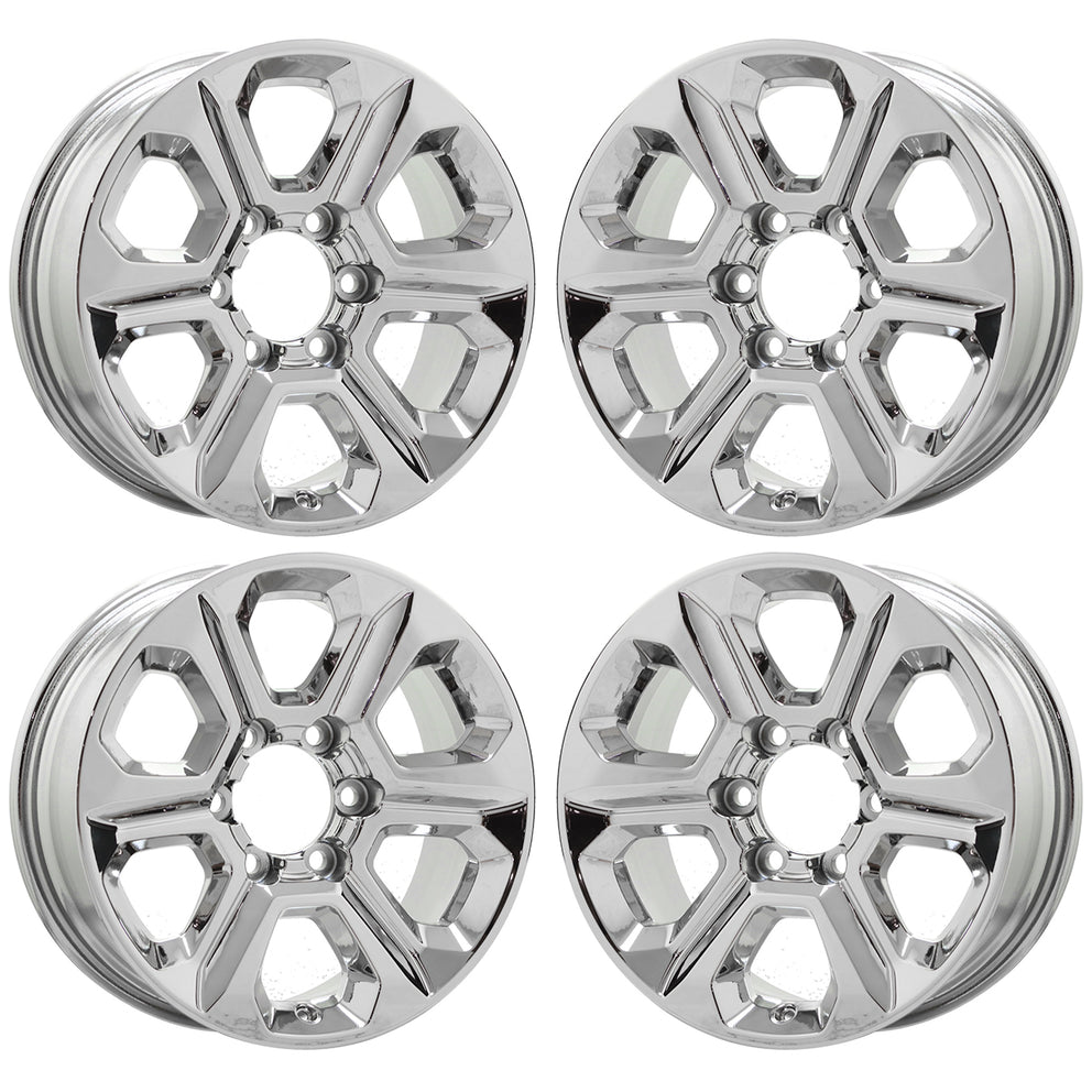 Toyota Premium Factory OEM Wheels Rims Stock Replacement Chrome Black ...