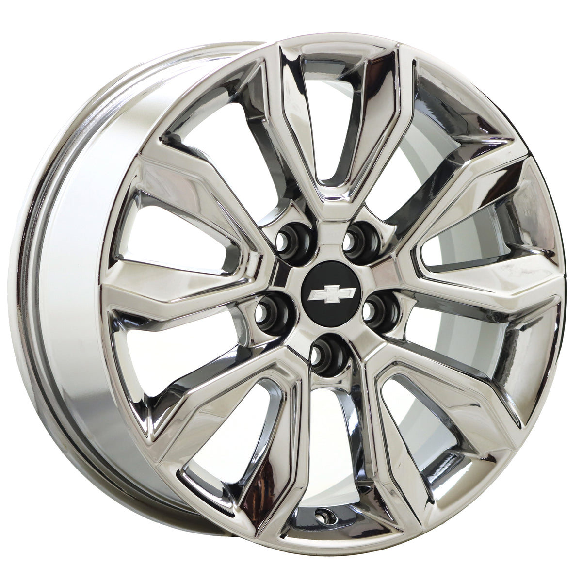 17" Chevrolet Trailblazer PVD Chrome wheels rims Factory OEM set 14039 ...