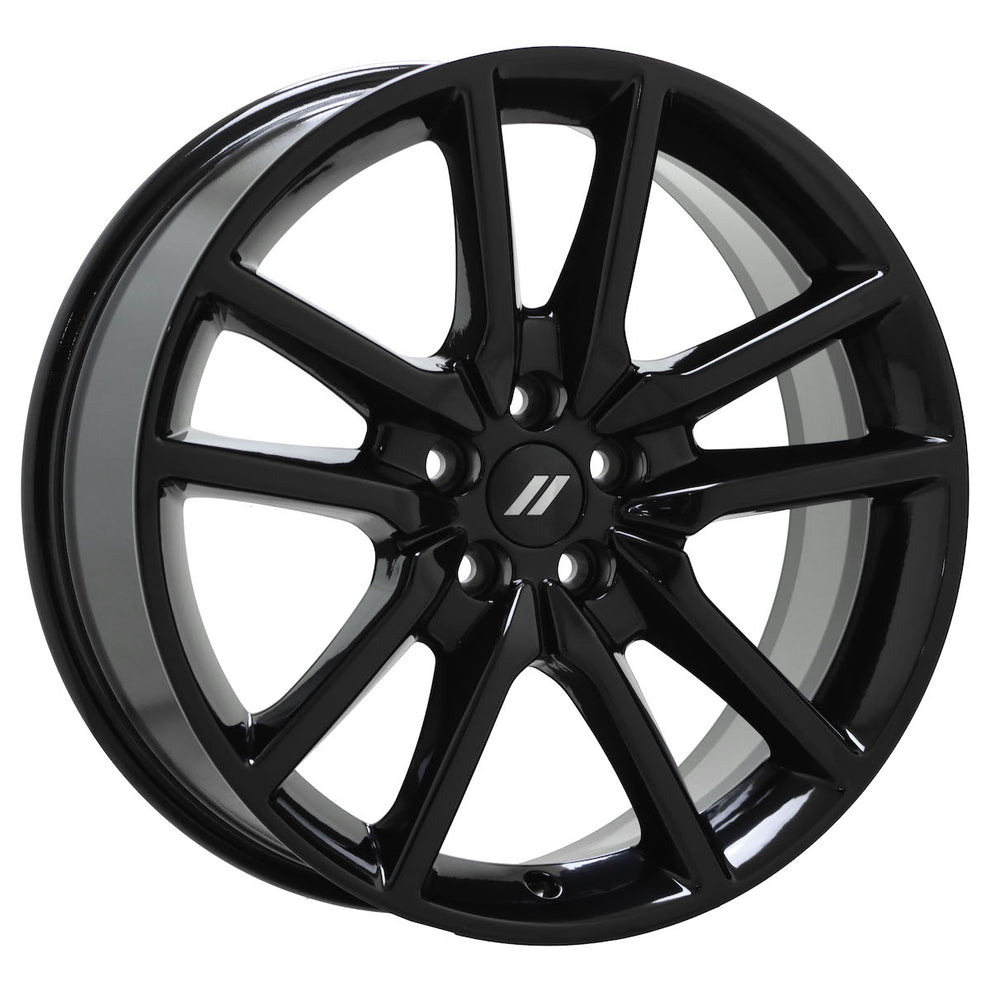 20" Dodge Charger Challenger Gloss Black wheels rims Factory OEM set 2 ...