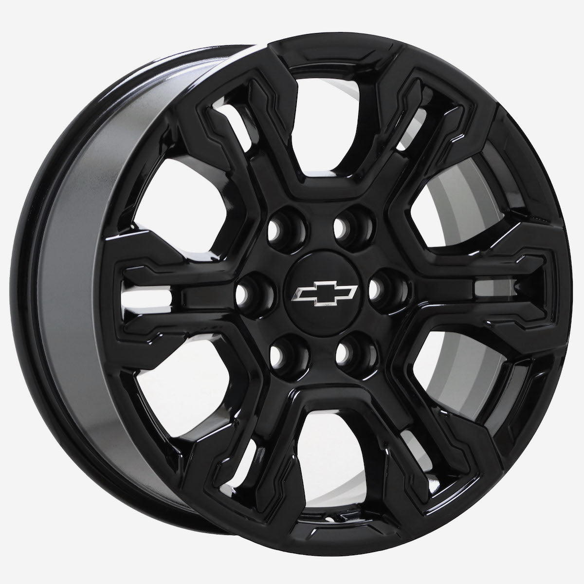 18" Chevrolet Silverado 1500 Black wheels rims Factory OEM 14089 EXCHA ...