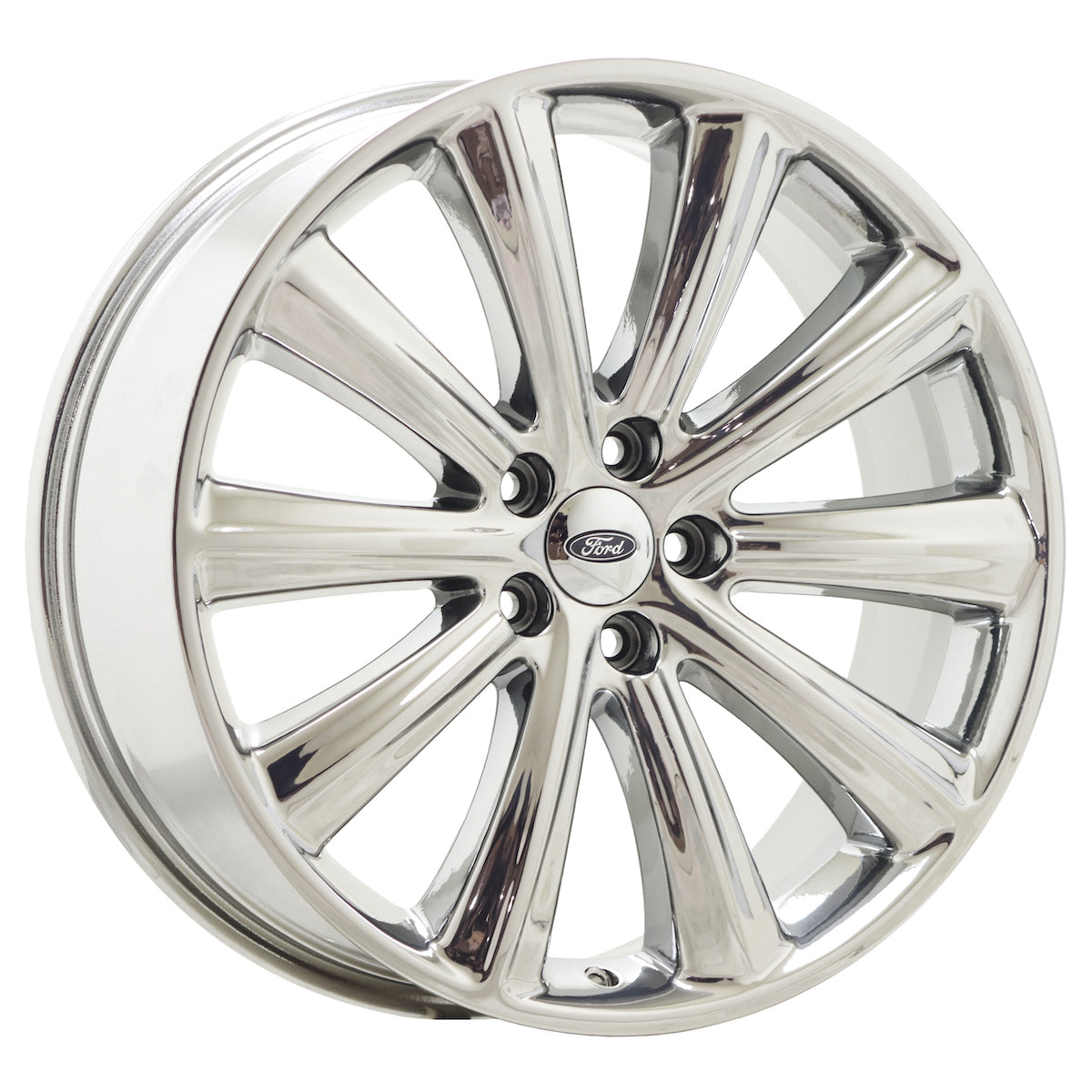 20" Ford Flex PVD Chrome wheels rims Factory OEM set 3934 – The Wheel ...