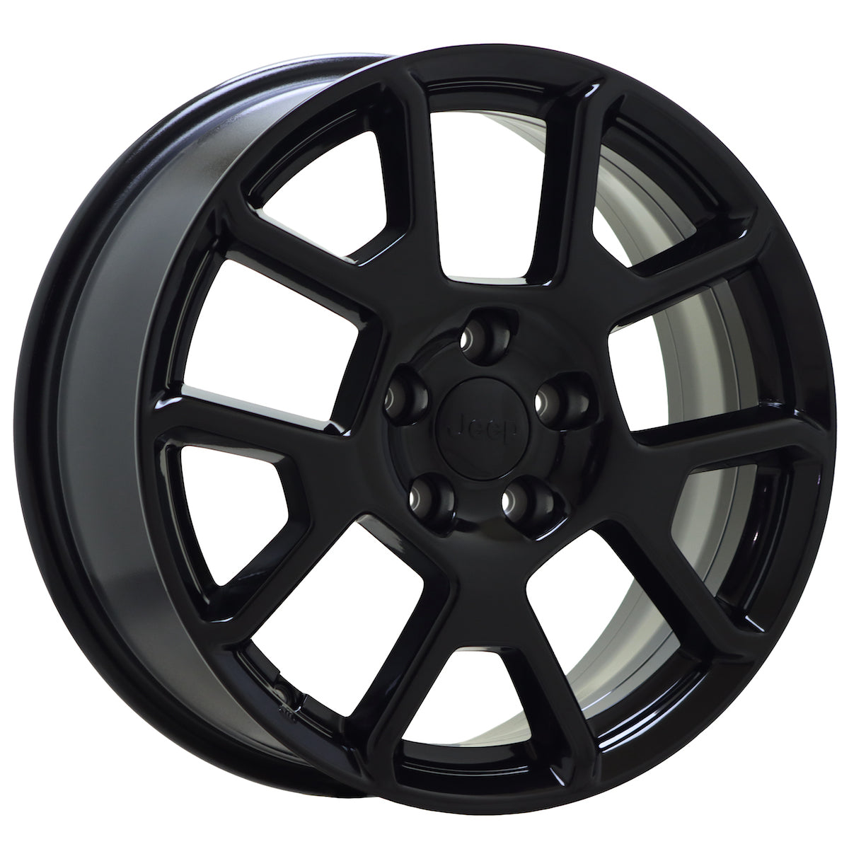 17" Jeep Renegade Black wheels rims Factory OEM set 9257 – The Wheel ...