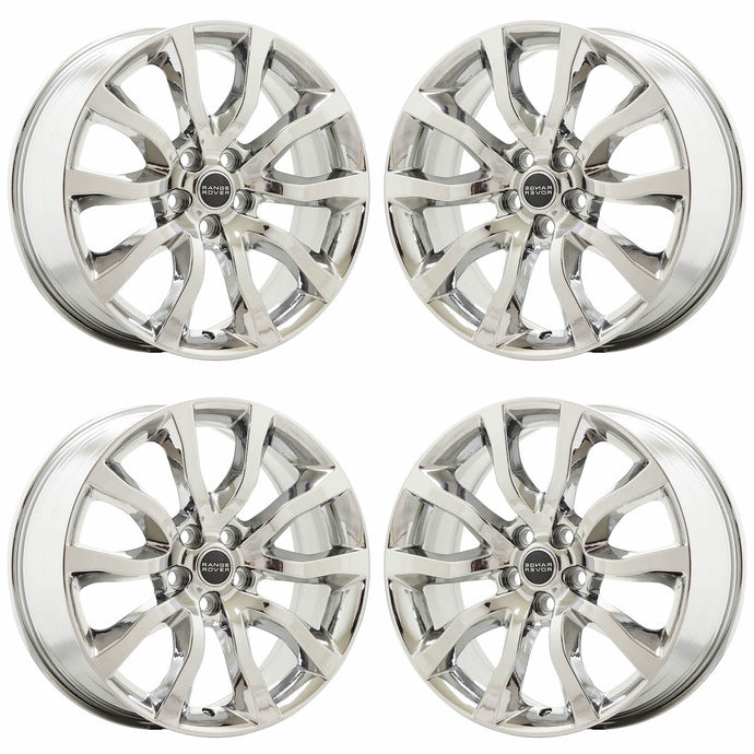 Range Rover Land Rover Factory OEM Wheels Rims Stock Replacement Black ...