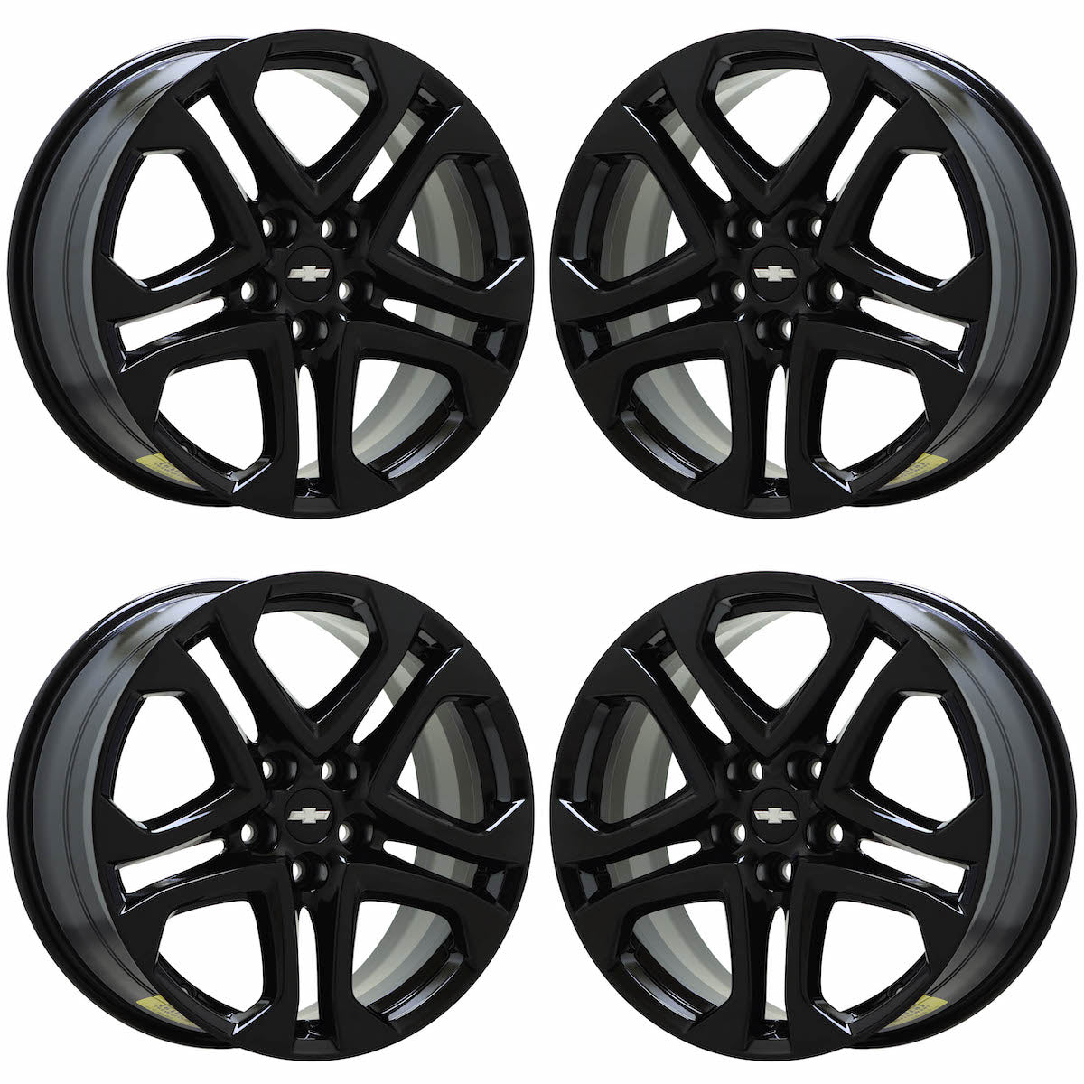 EXCHANGE 19" Chevrolet SS Black wheels rims Factory OEM set 5721 5722 ...