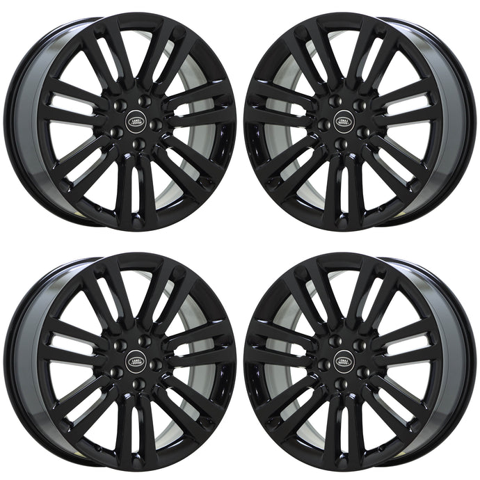 Range Rover Land Rover Factory OEM Wheels Rims Stock Replacement Black ...