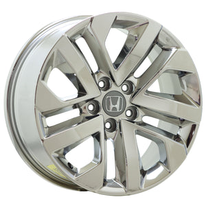 18" Honda Ridgeline Truck PVD Chrome wheels rims Factory OEM set 63633 ...