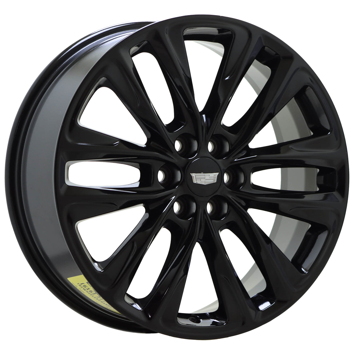 20" Cadillac XT5 XT6 Gloss Black wheels rims Factory OEM set 4871 EXCH ...
