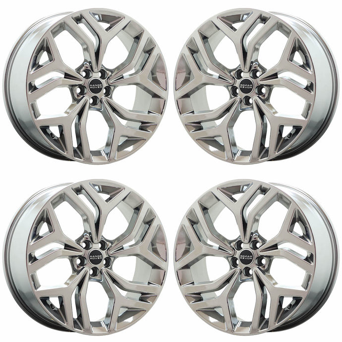 Range Rover Land Rover Factory OEM Wheels Rims Stock Replacement Black ...